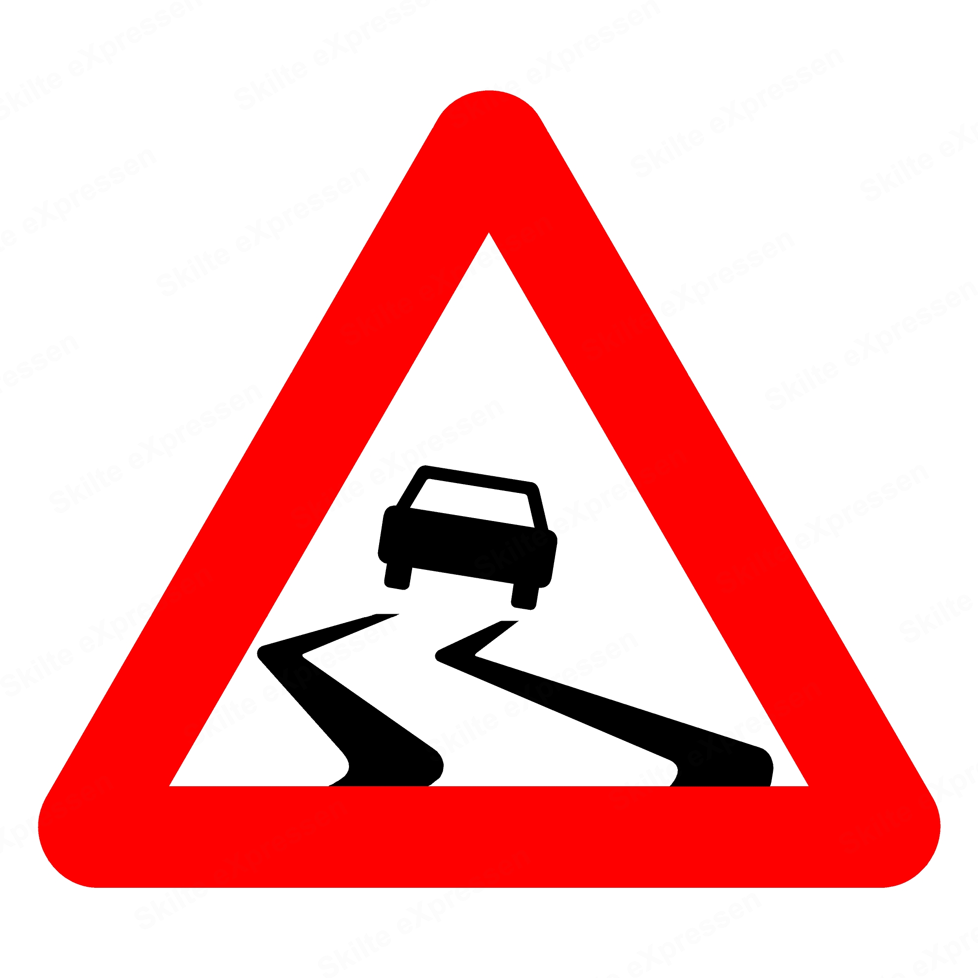 A31 - Glat vej - A 70cm - T3 - Skilte eXpressen