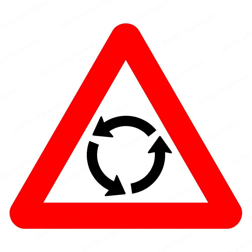 Stejl stigning skilt - A46.2 - 70cm - Skilte eXpressen