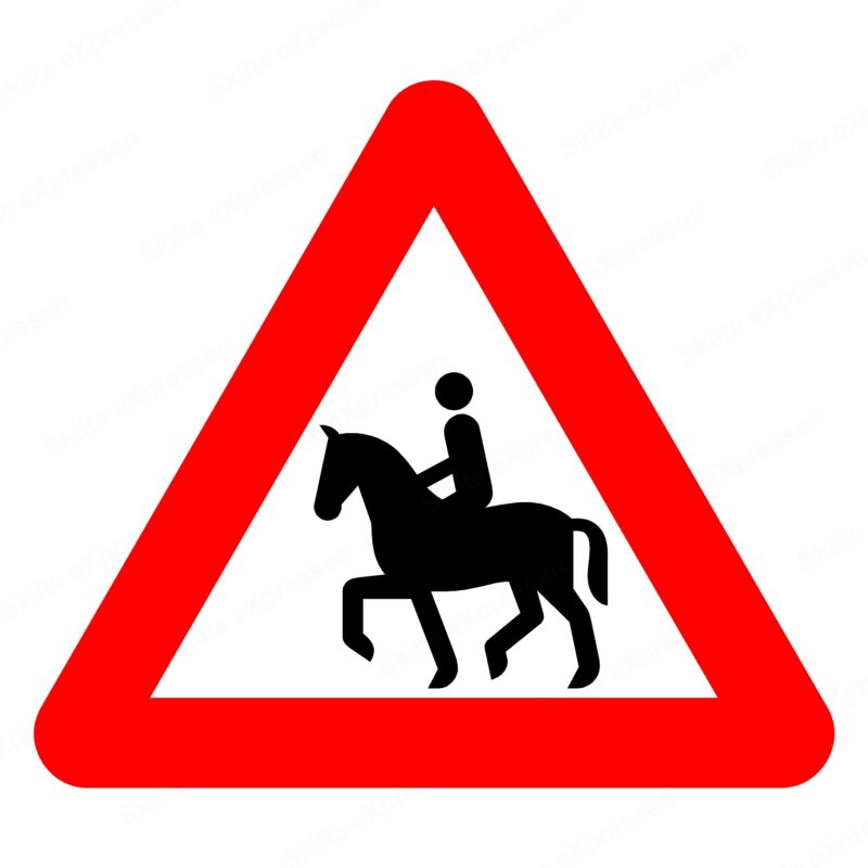 Stejl stigning skilt - A46.2 - 70cm - Skilte eXpressen